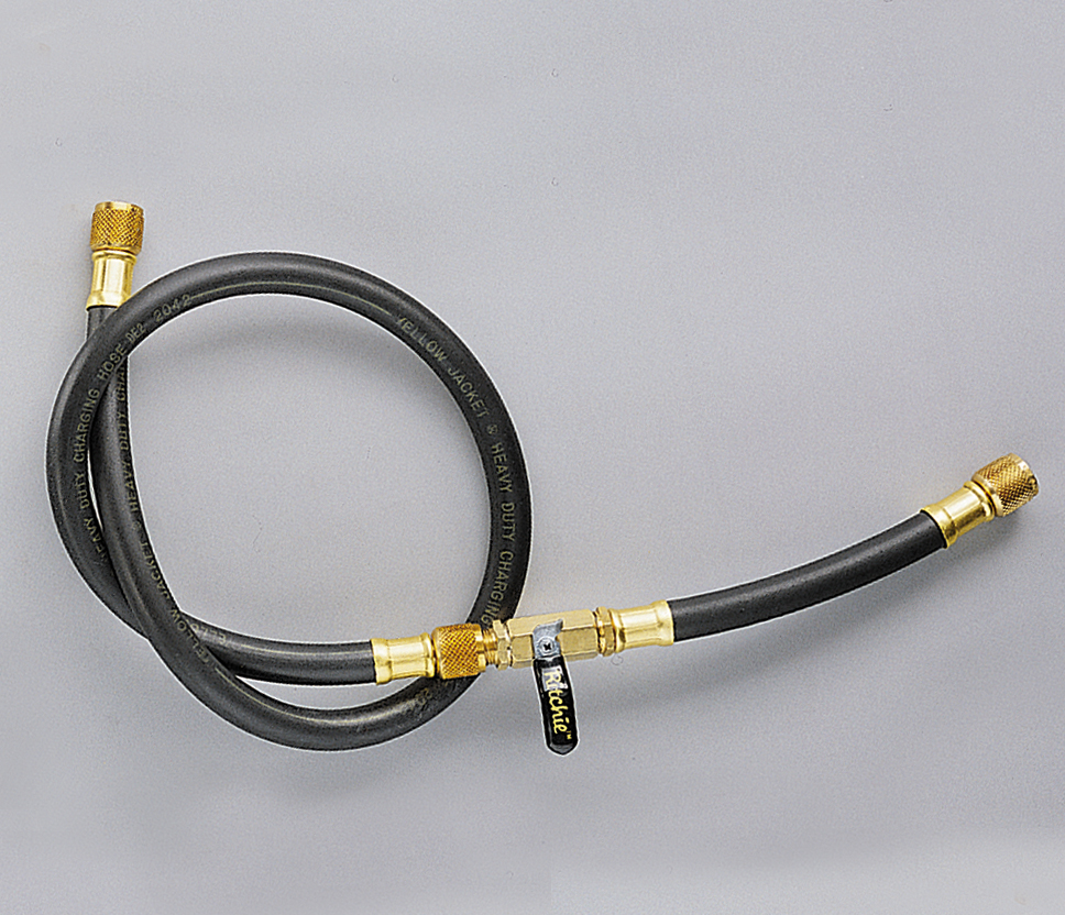 PLUS II 3 8 Heavy Duty Combination Charging Vacuum Hose Yellow
