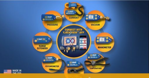 YJACK MANO® Wireless Dual Port Manometer - YELLOW JACKET HVAC Supplies ...