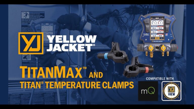 TITANMAX® Digital Manifold - Yellow Jacket HVAC Supplies and Products
