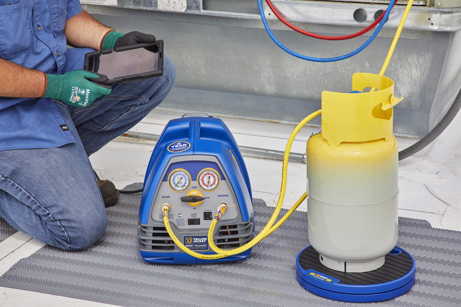 RecoverXLT Refrigerant Recovery Machine